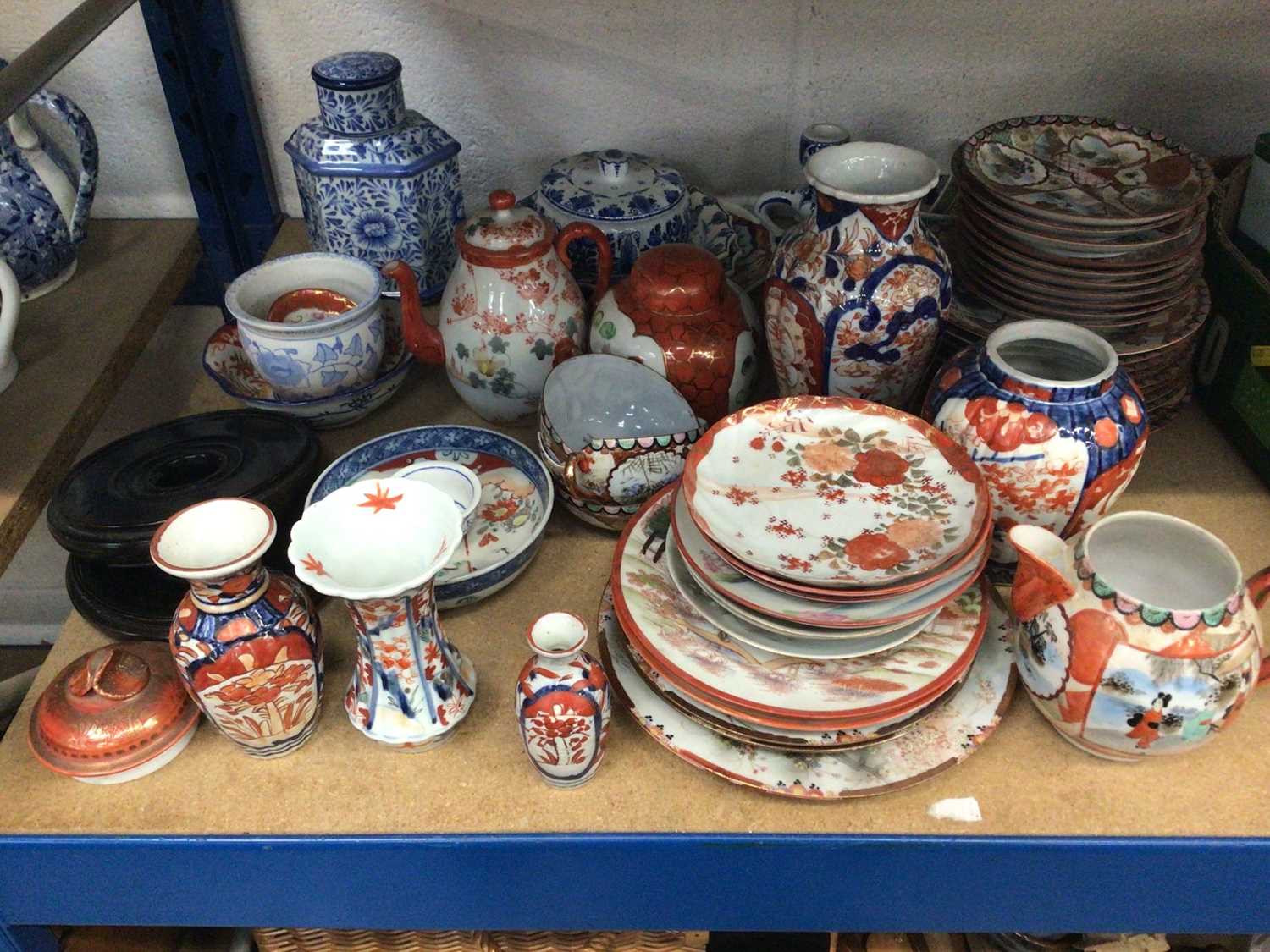 Lot 82 - Group of Oriental and other ceramics,