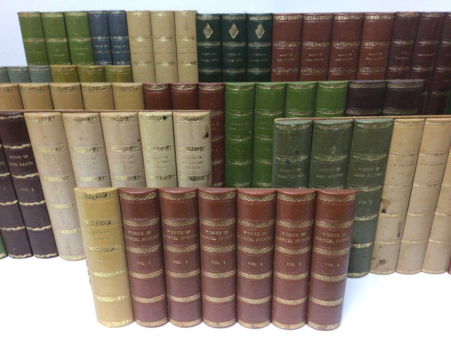 Lot 998 - Large collection of faux book fronts.