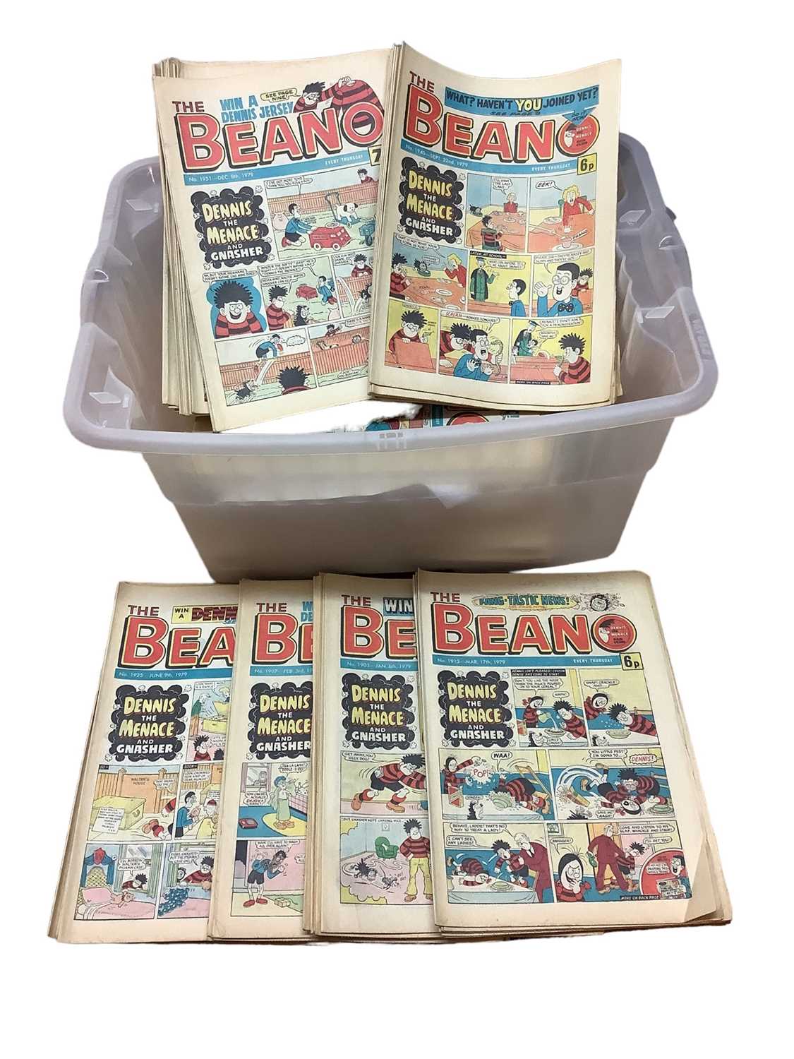 Lot 366 - Two Box of (1970’s) Beano Magazines together
