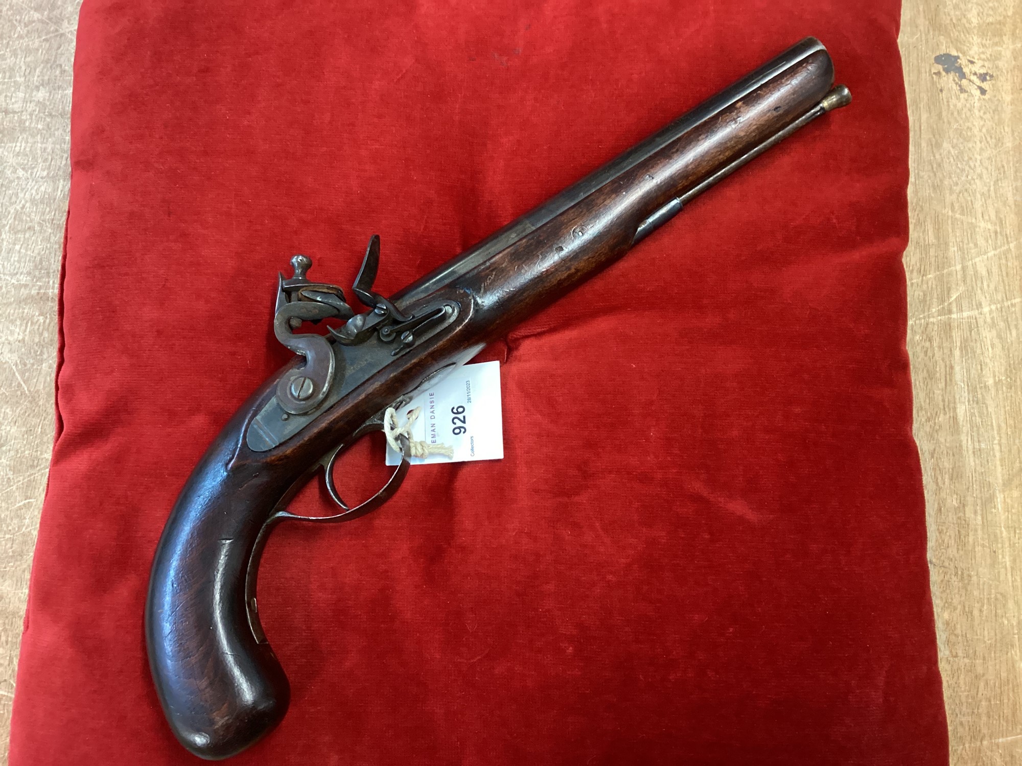 Lot 926 - 18th Century and later flintlock officers