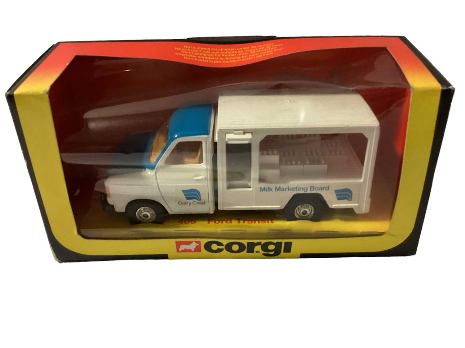 Lot 386 - Corgi diecast Ford Transit Milk Marketing