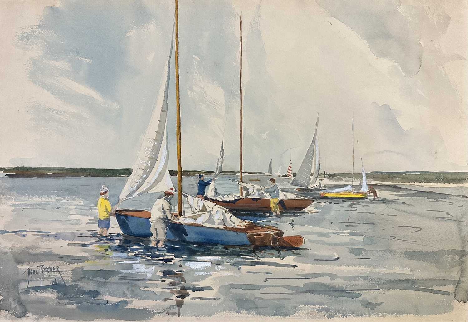 Lot 300 - Jason Partner (1922-2005), two watercolours,
