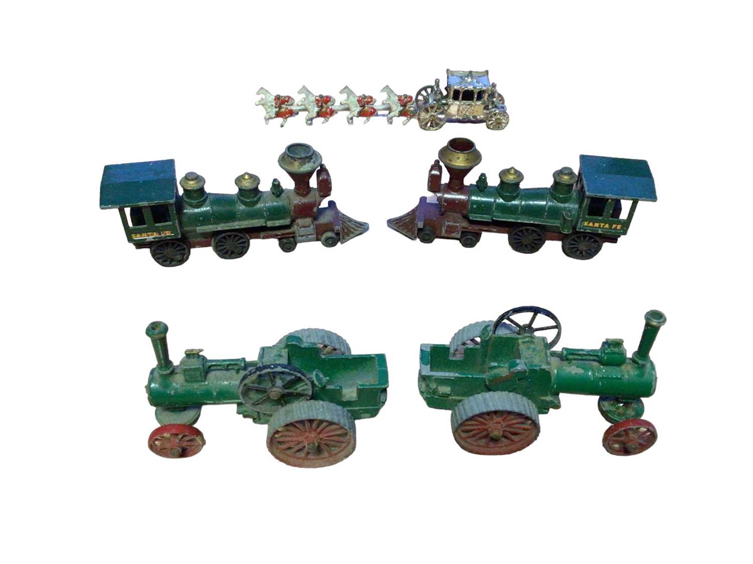 Lot 1931 - Lesney steam engines, buses & other