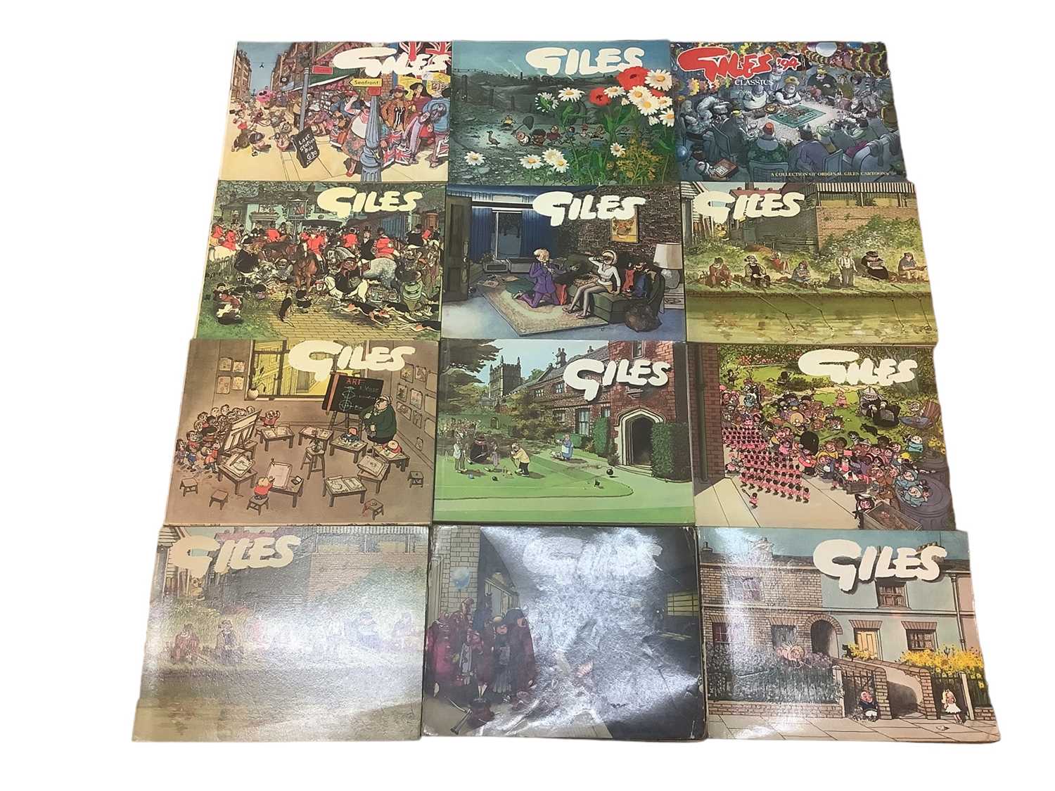 Lot 369 - Collection of Giles annuals