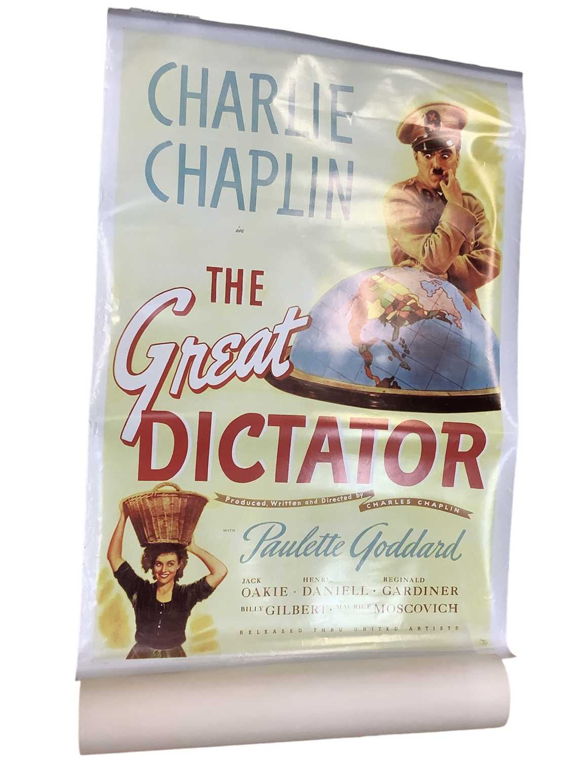 Lot 1483 - Charlie Chaplin film poster - The Great