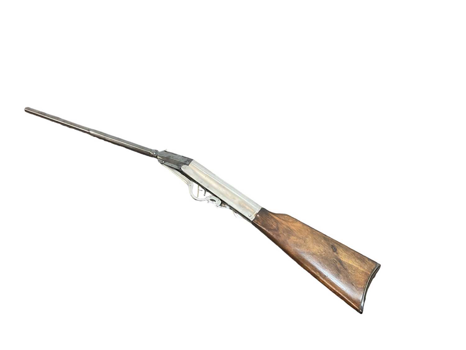 Lot 924 - Vintage German Gem air rifle with nickel