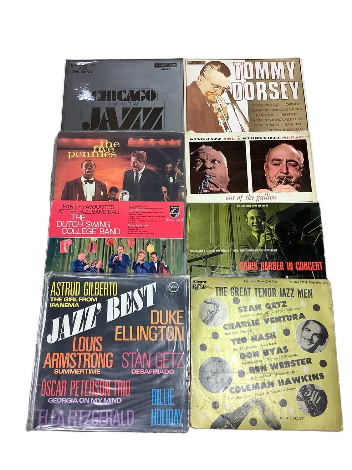 Lot 2258 - Two boxes of good Jazz records, including