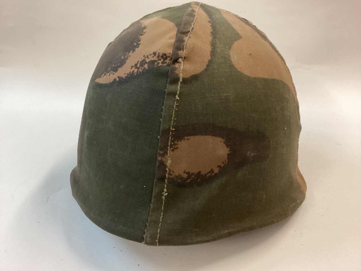 Lot 869 - M50 Hungarian steel helmet of Soviet style,