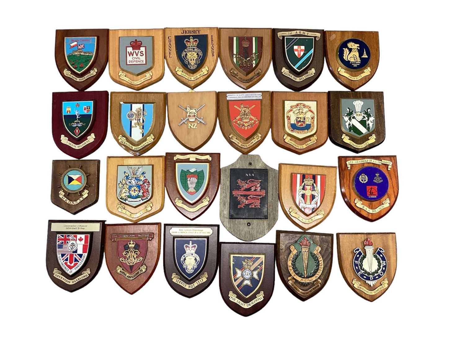 Lot 856 - Collection of various military related
