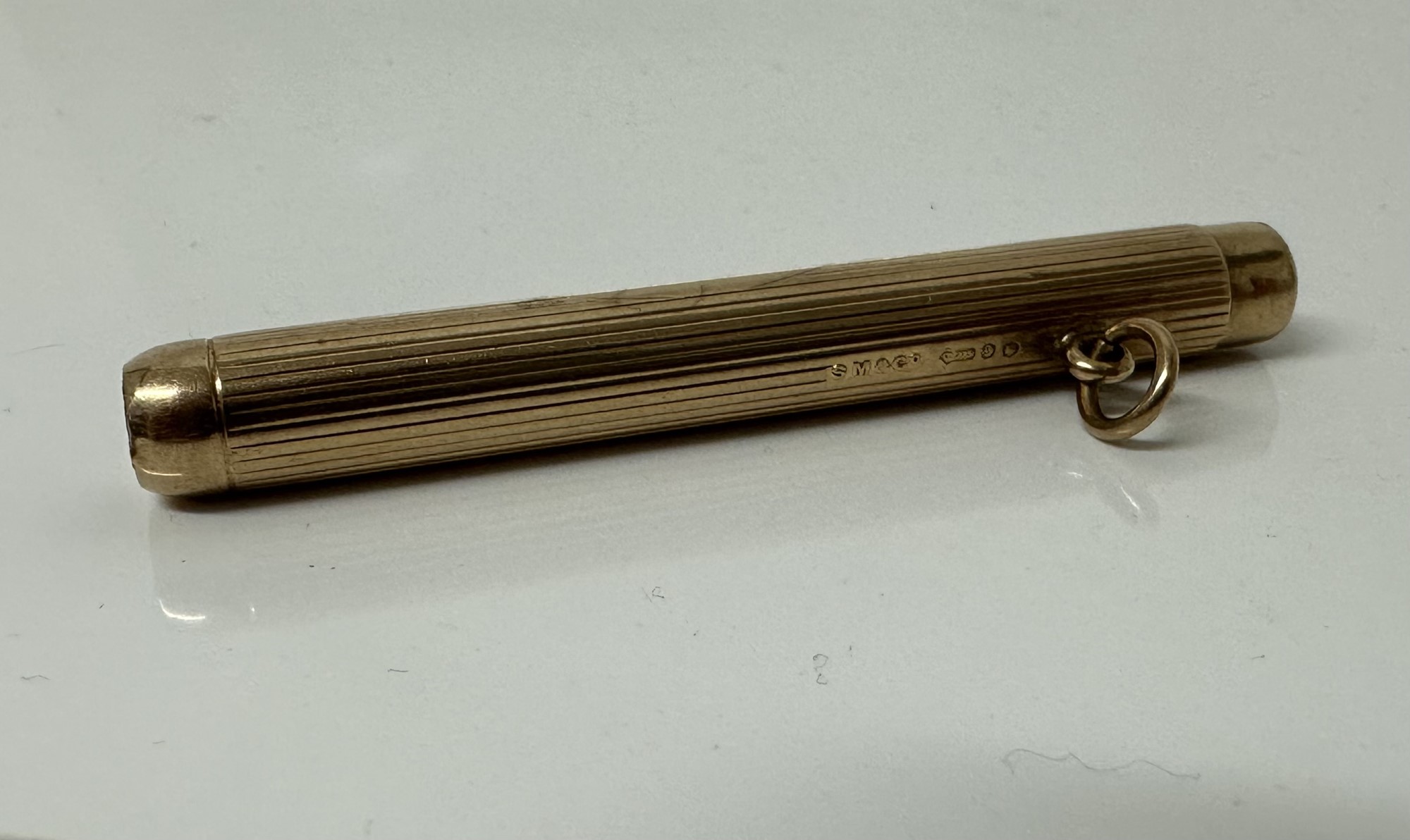 Lot 40 - Sampson Mordan 9ct gold propelling pencil