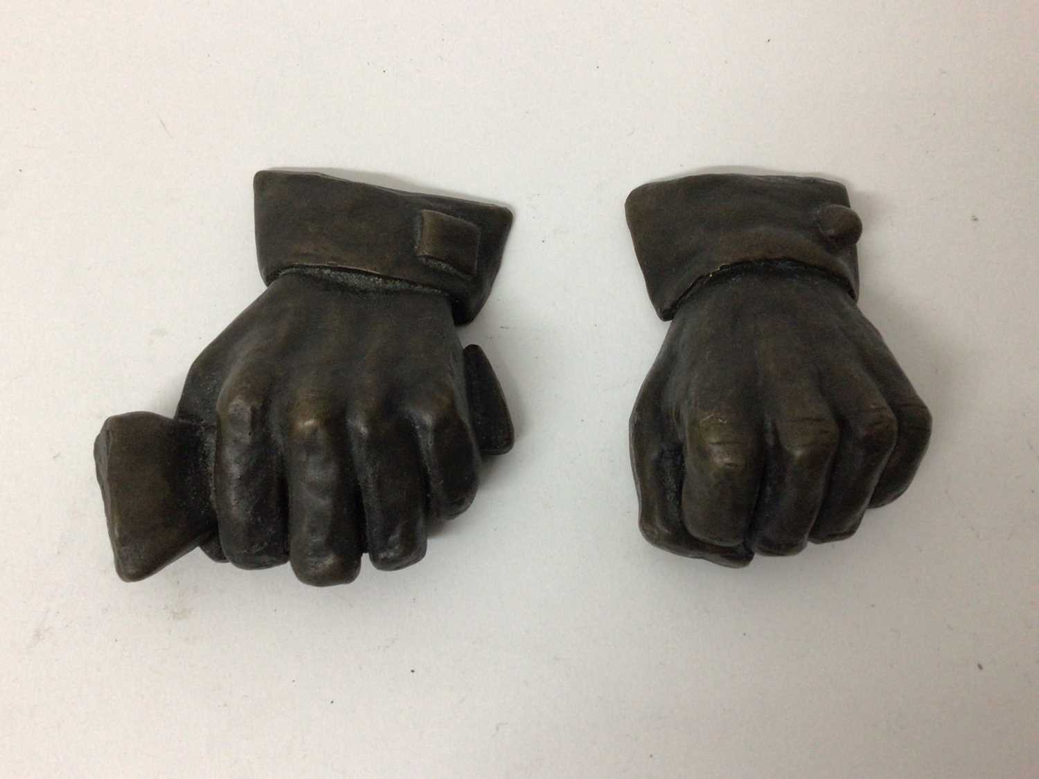 Lot 780 - Stephen Lansley, two bronze studies of human