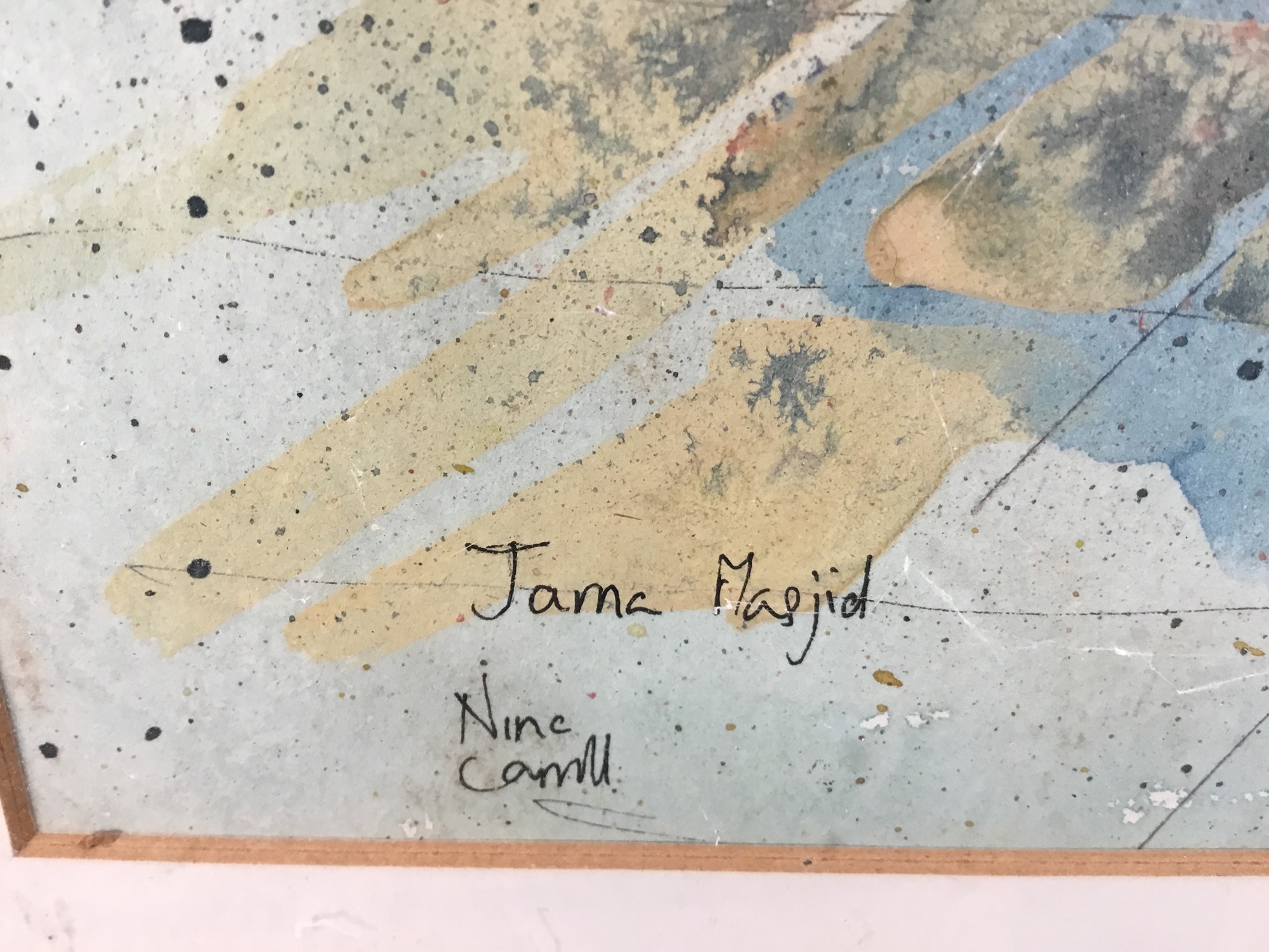 Lot 131 - Nina Carroll (1932-1990) watercolour signed