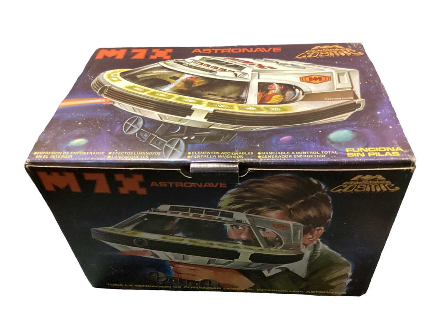 Lot 130 - Madelman Cosmic M 7 X Astronave, boxed with