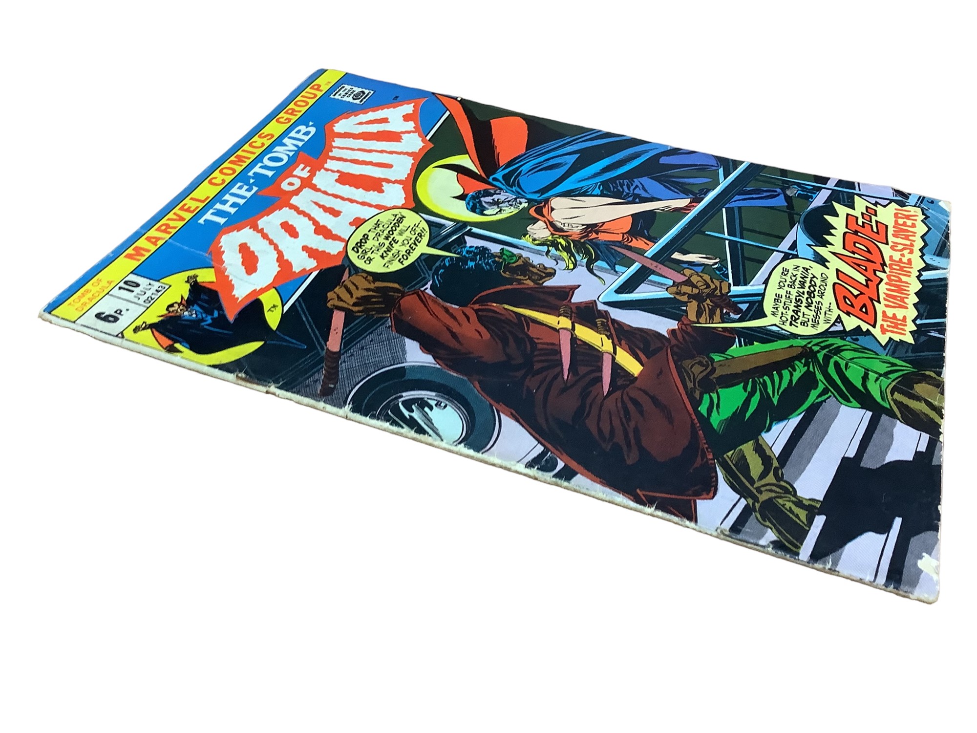 Lot 1 - Marvel Comics Tomb Of Dracula #10 (1973) (UK