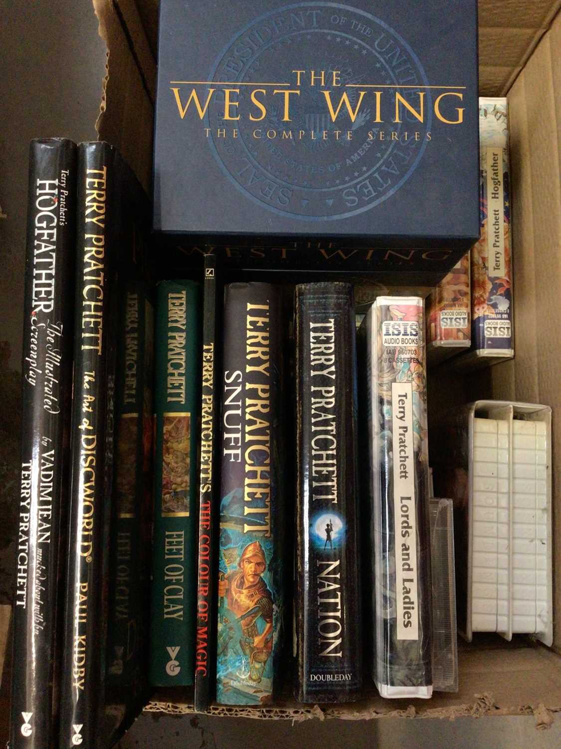 Lot 303 - Collection on Terry Pratchett books and