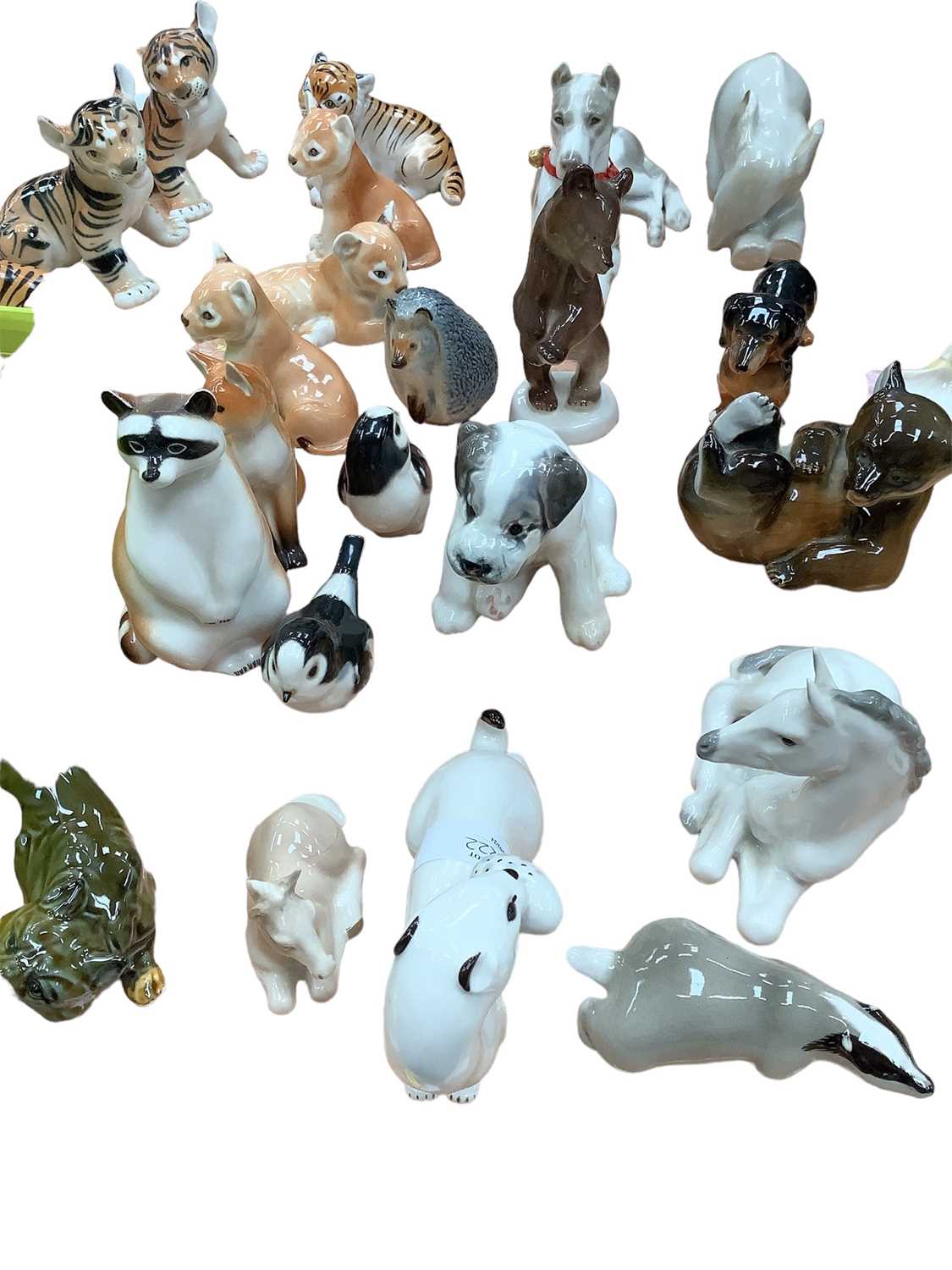 Lot 1222 - Collection Russian porcelain animals