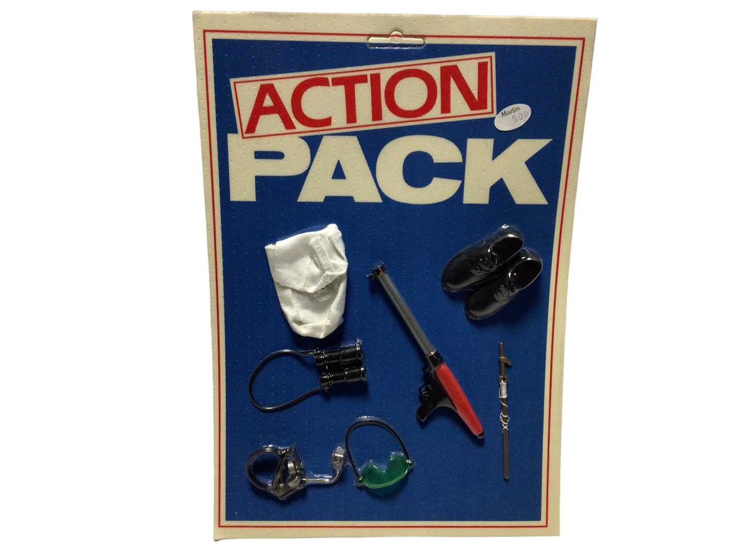 Lot 60 - Action Pack including Weapons & Equipment, on