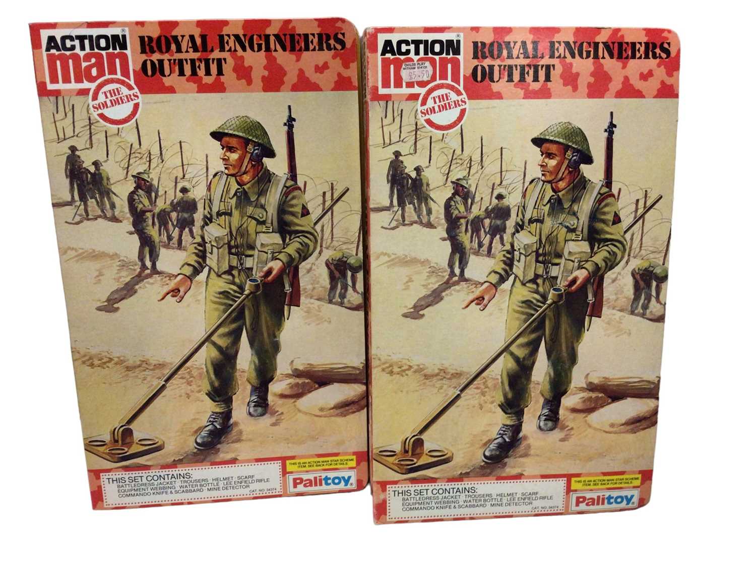 Lot 65 - Palitoy Action Man Royal Engineers Outfit, in