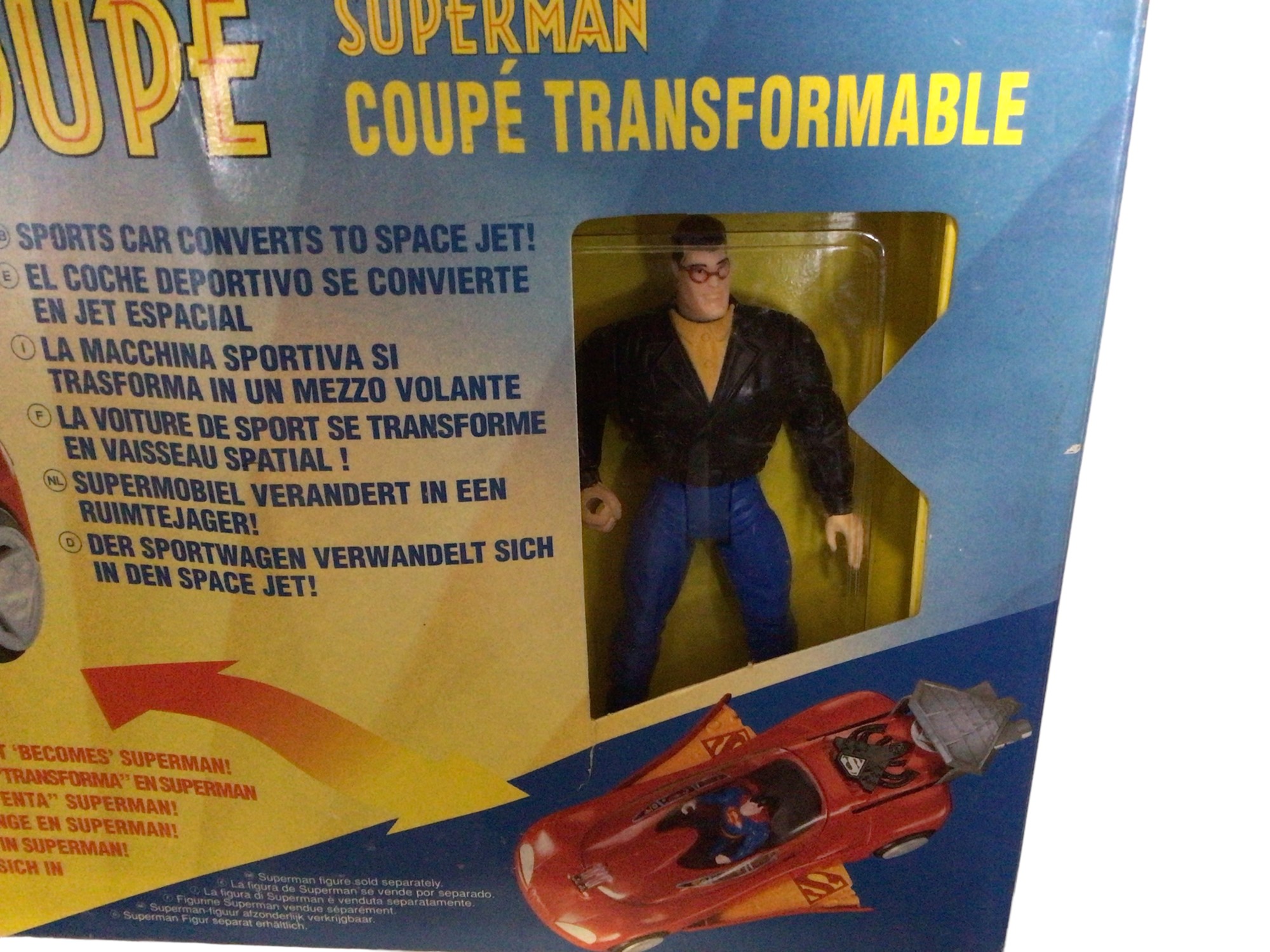 Lot 257 - Kenner Superman Super Coupe which converts