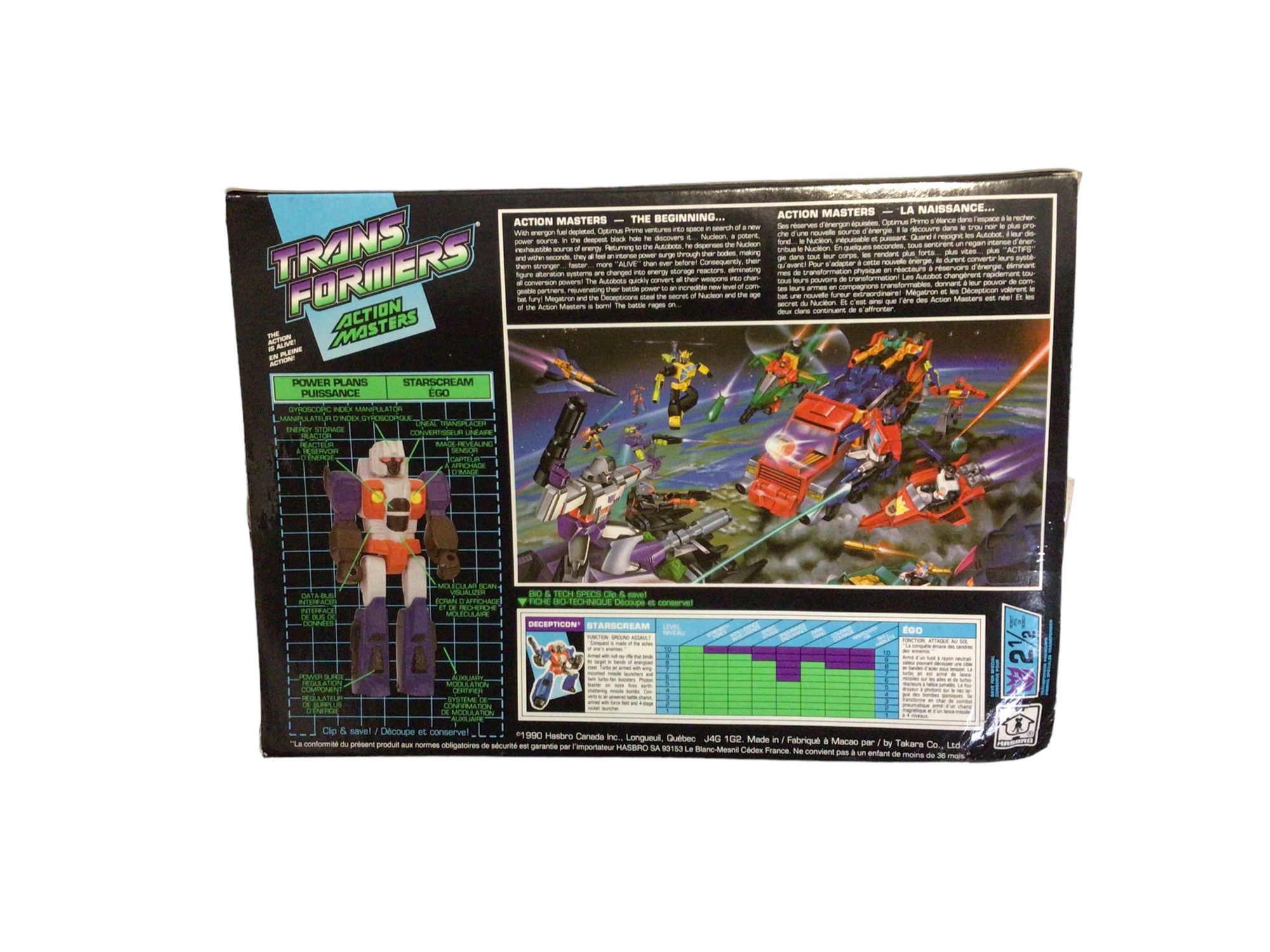 Lot 297 - Hasbro Transformers (1990) Action Masters