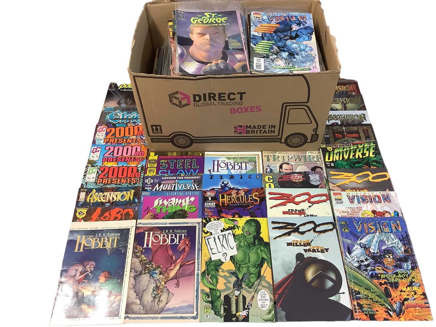 Lot 606 - Large group of mixed independent comics, to