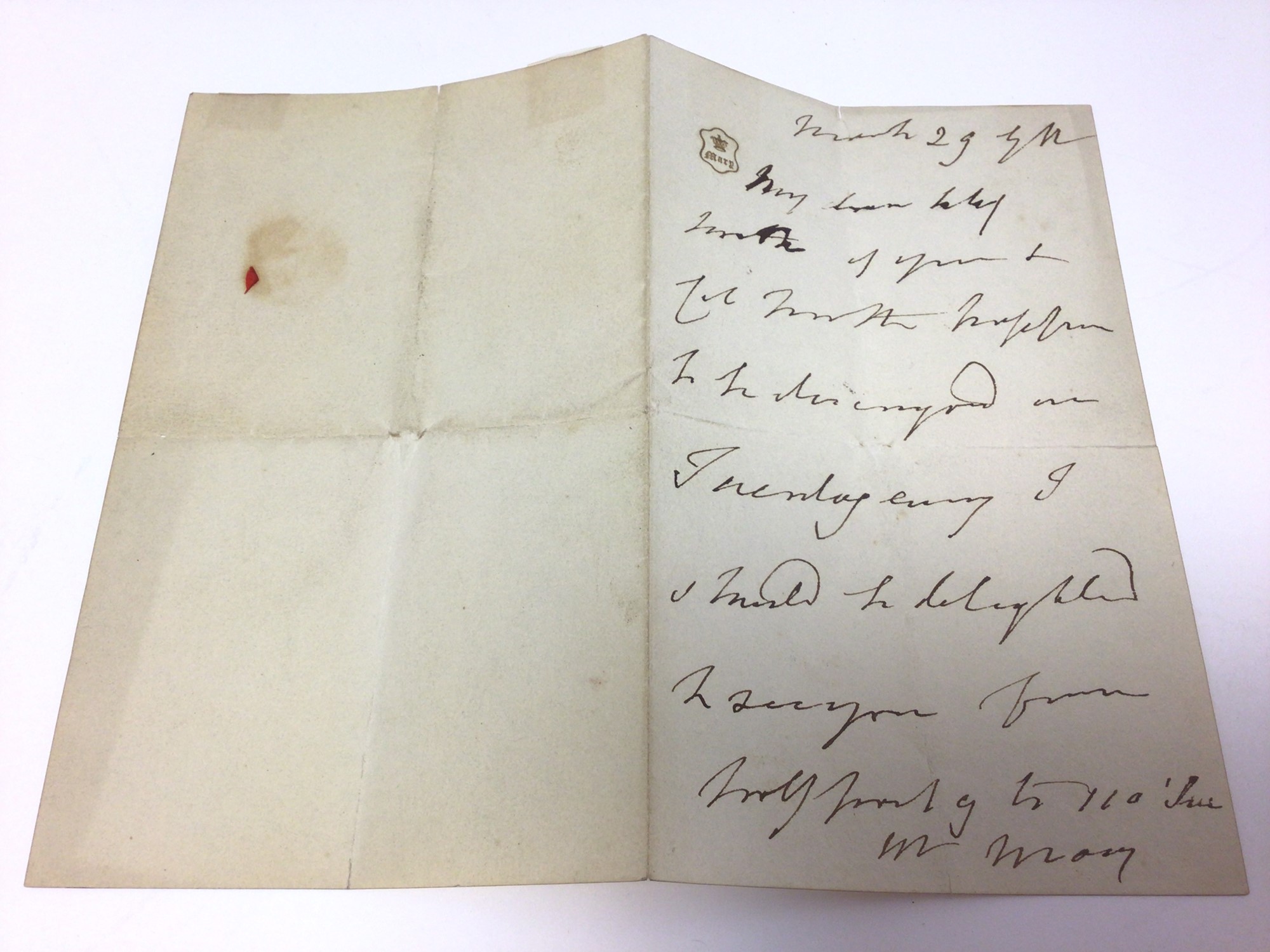 Lot 92 - H.R.H. Princess Mary Duchess of Gloucester