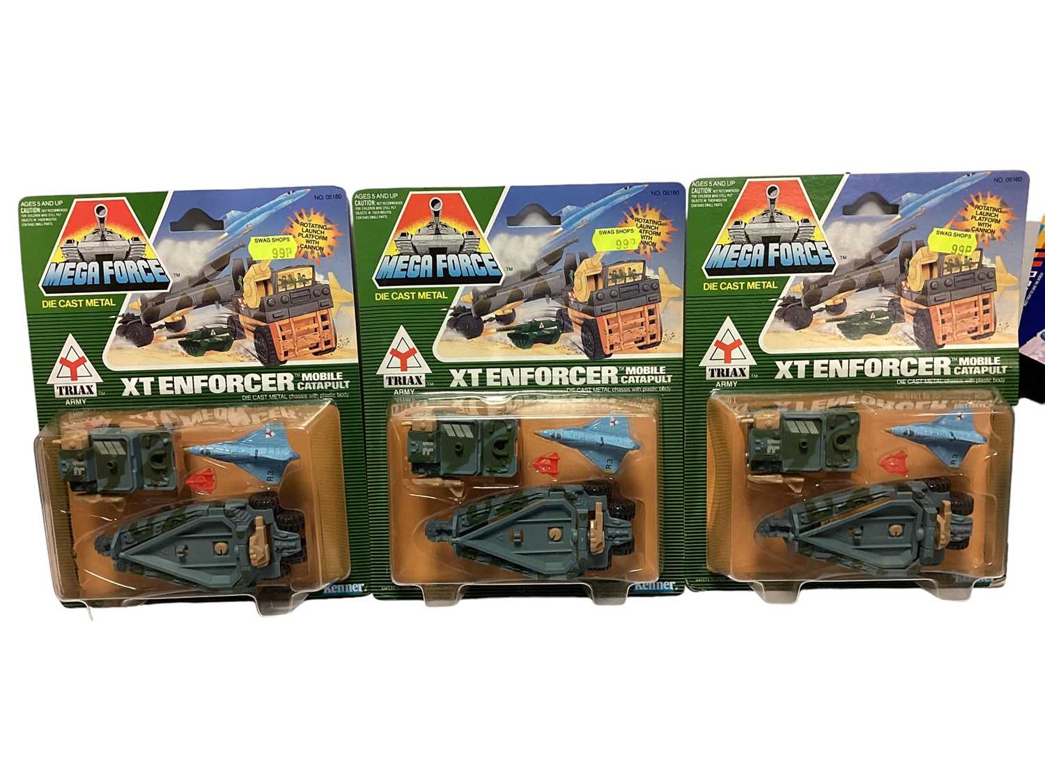 Lot 151 - Kenner (c1989) Mega Force diecast metal