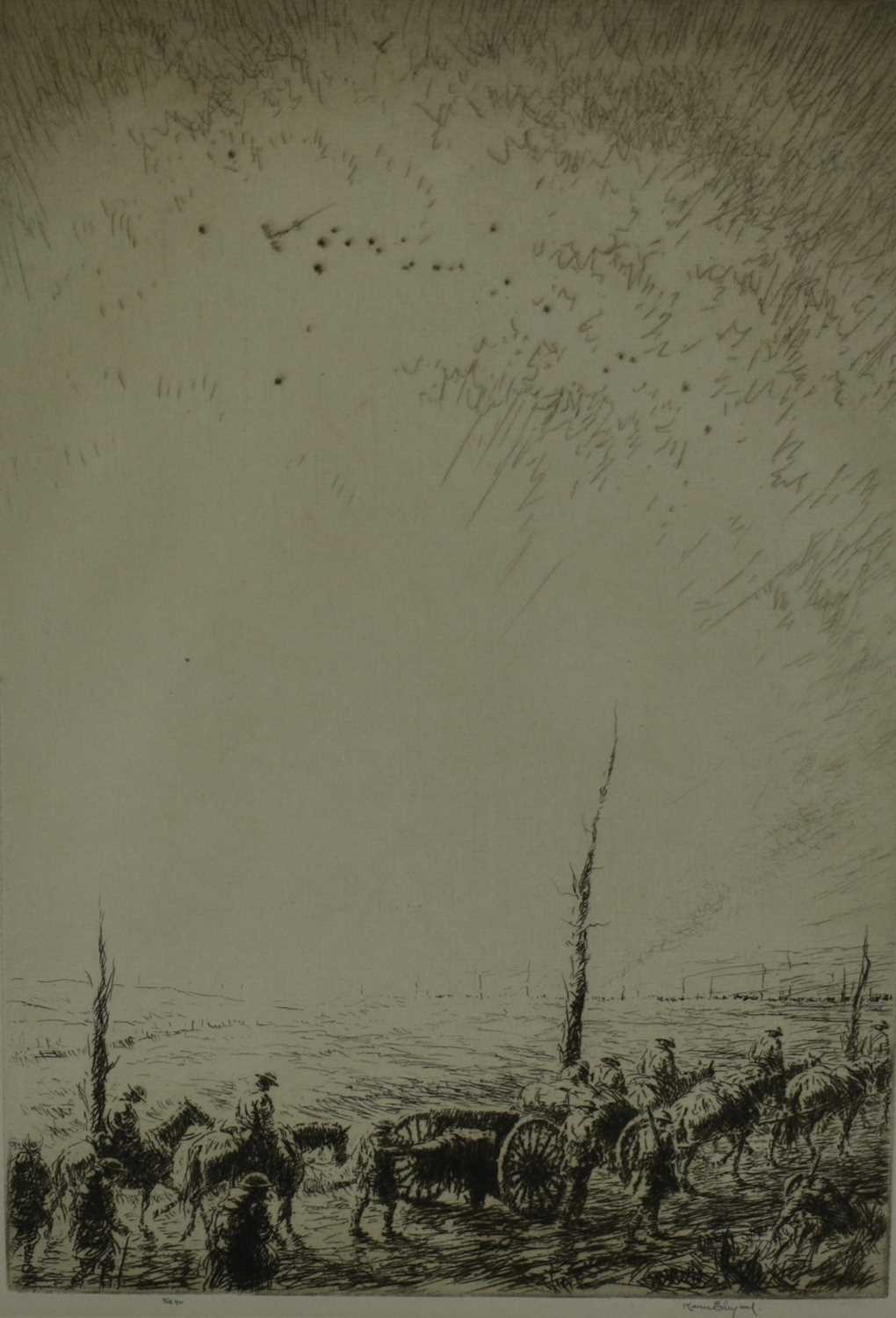 Lot 1133 - Kerr Eby (1890-1946) pencil signed etching