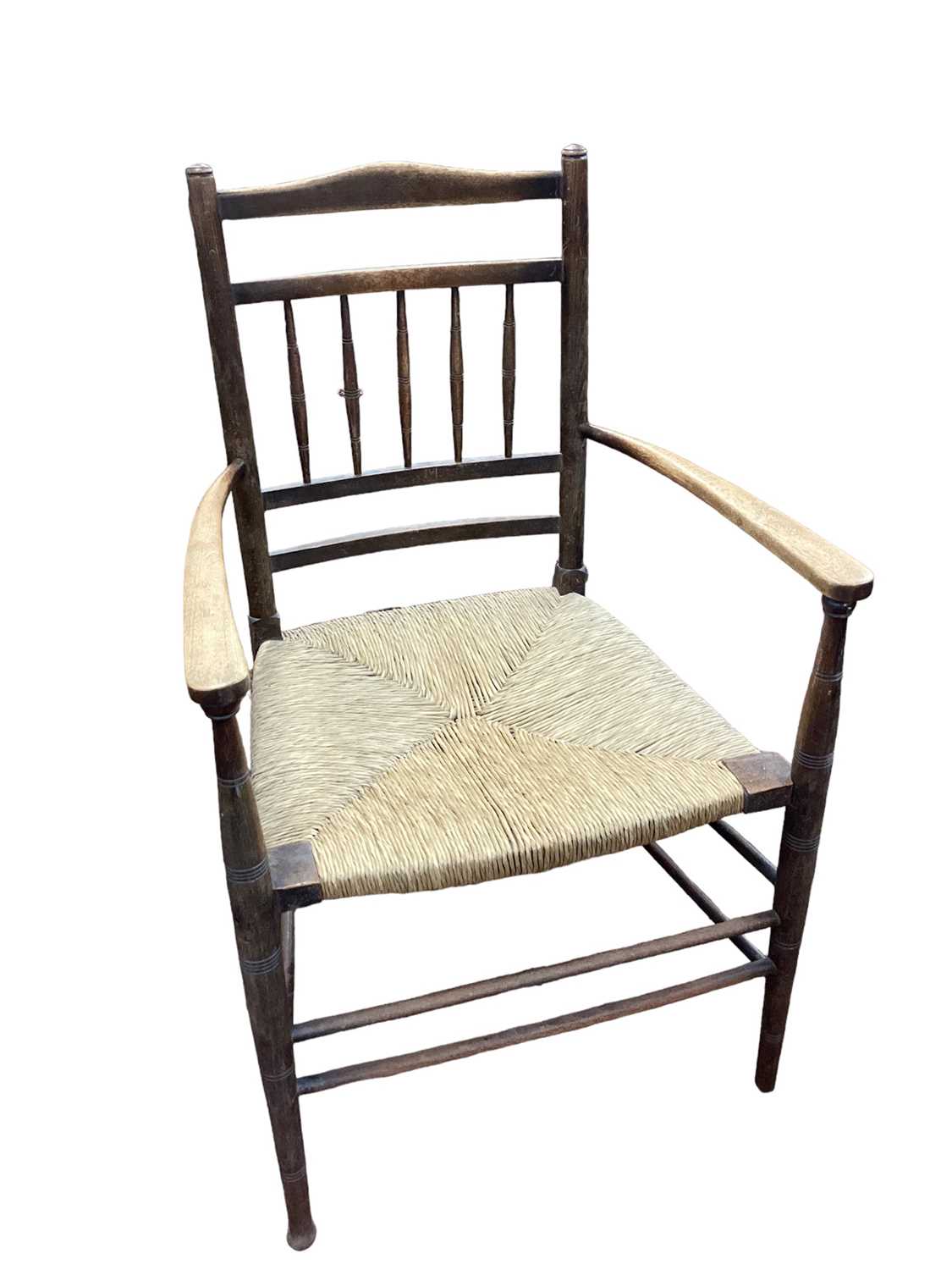 Lot 1607 - Late 19th century Arts and Crafts spindle