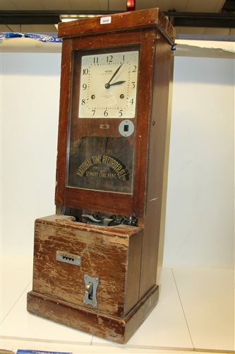 Lot 3430 - National Time Recorder, St. Mary Cray Kent