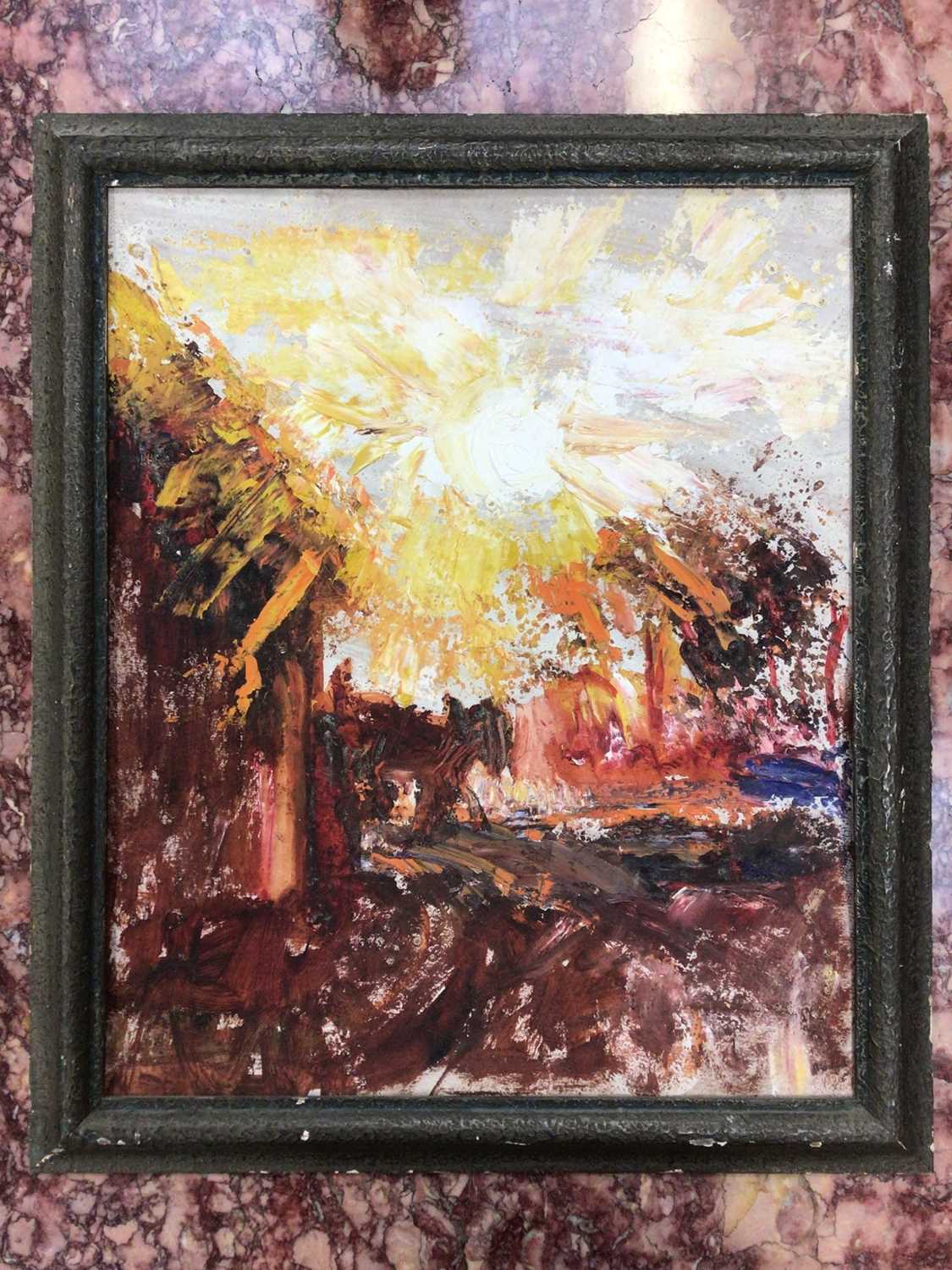 Lot 1715 - Jean Alexander (1911-1977) oil on board