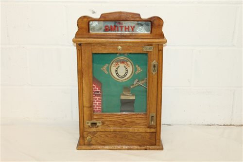 Lot 3472 - The Smithy wall machine - 1d Coins-operated
