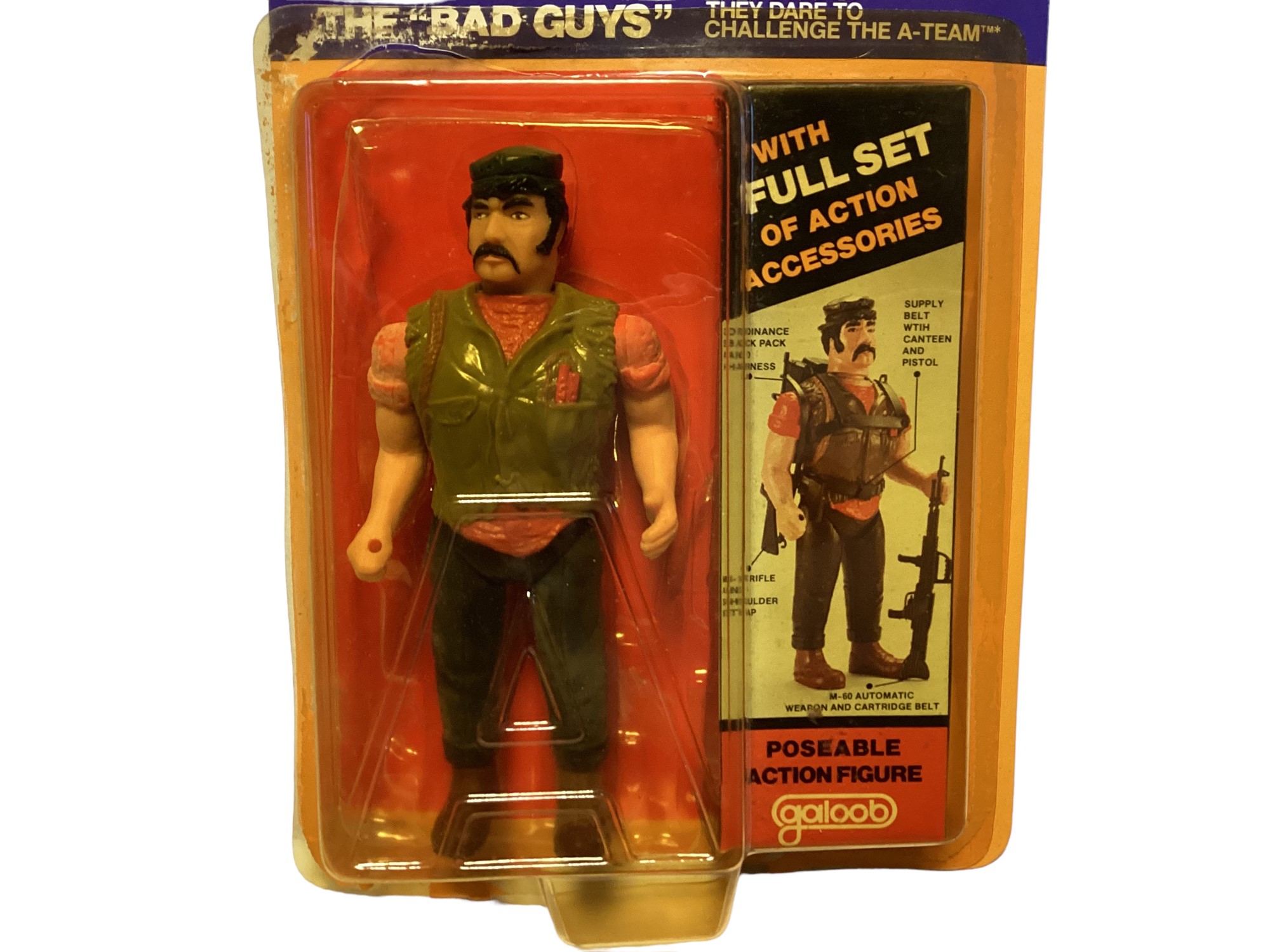 Lot 79 - Galoob (c1983) the "A "Team Bad Guys Cobra 6"