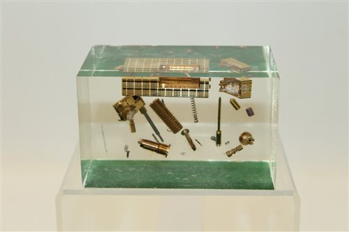 Lot 3508 - 1970s / 1980s exploded Dunhill lighter in a