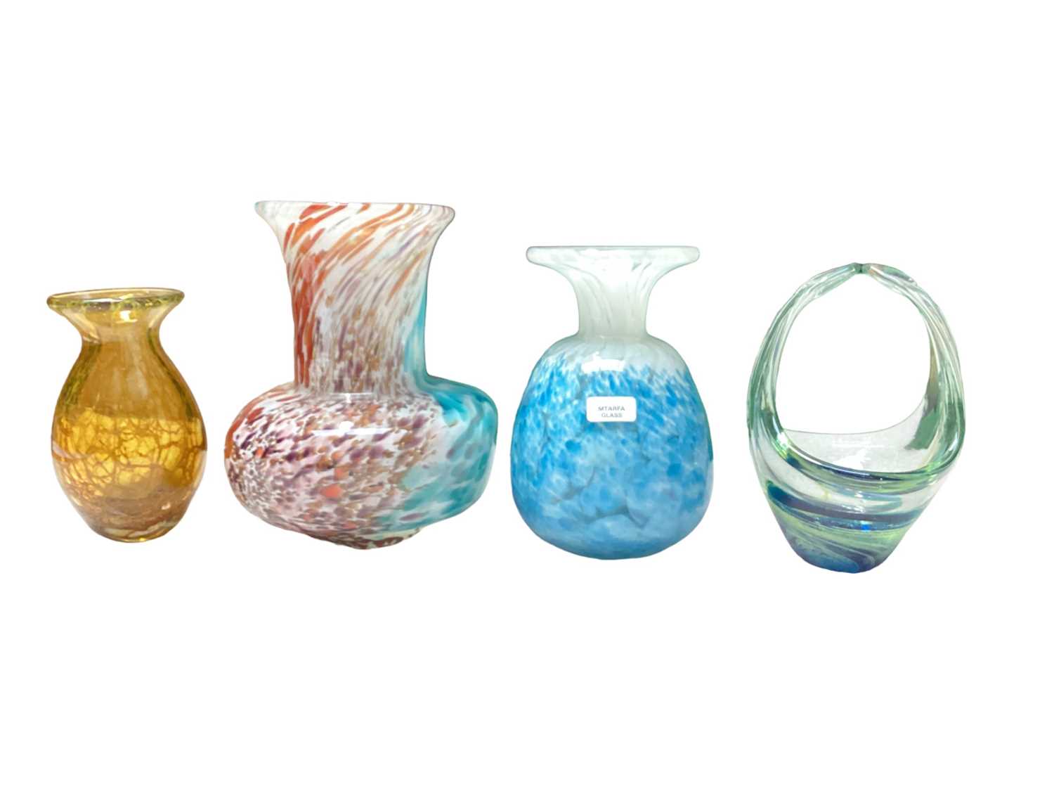 Lot 1108 - Group of Mdina and Mtarfa glass including