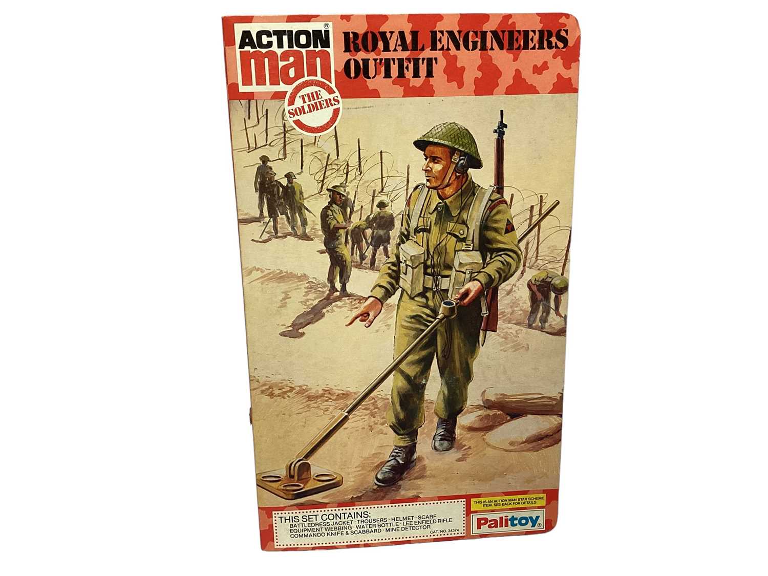 Lot 279 - Palitoy Action Man Royal Engineers Outfit,