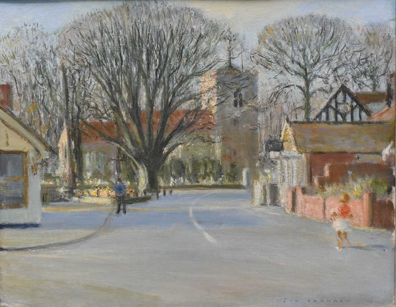 Lot 1291 - Fid Harnack (1897-1983) oil on board