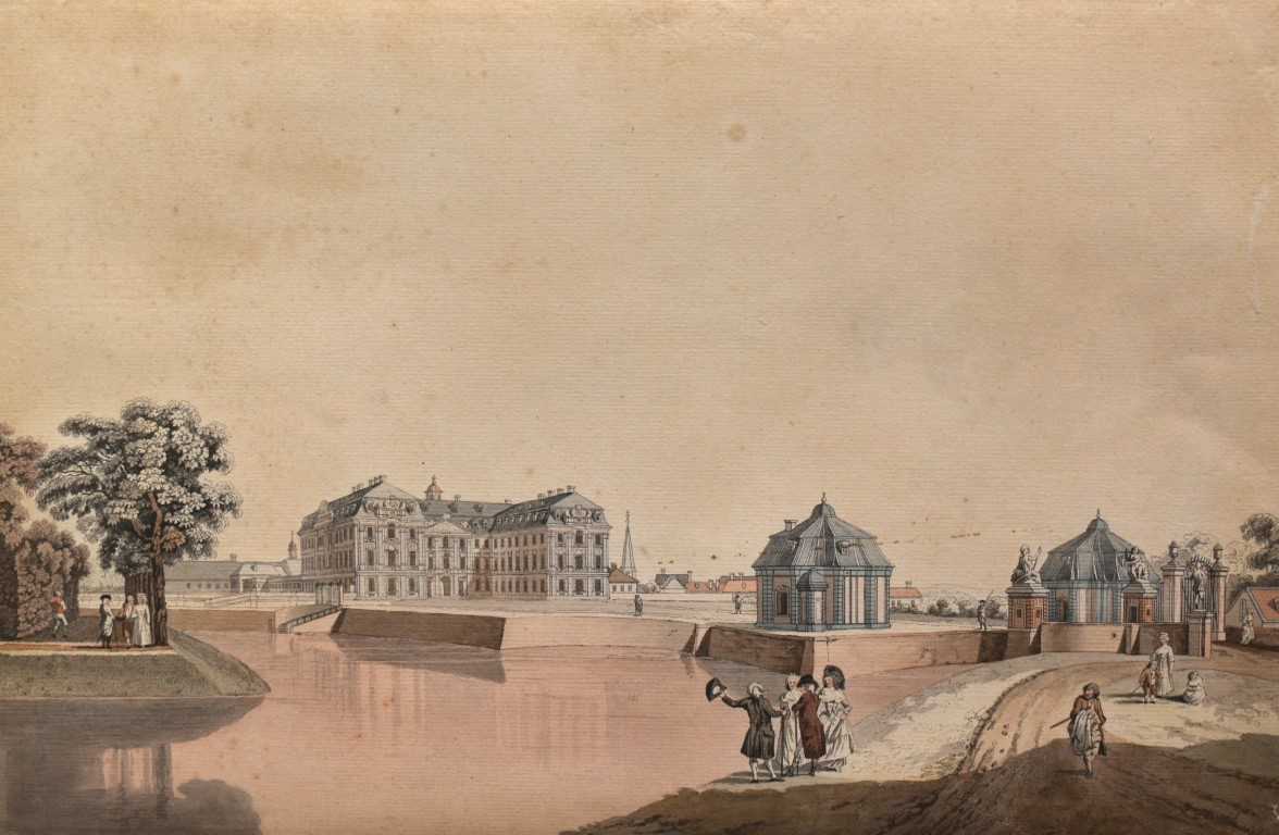 Lot 1050 - Edward Dayes (1763-1804) hand coloured