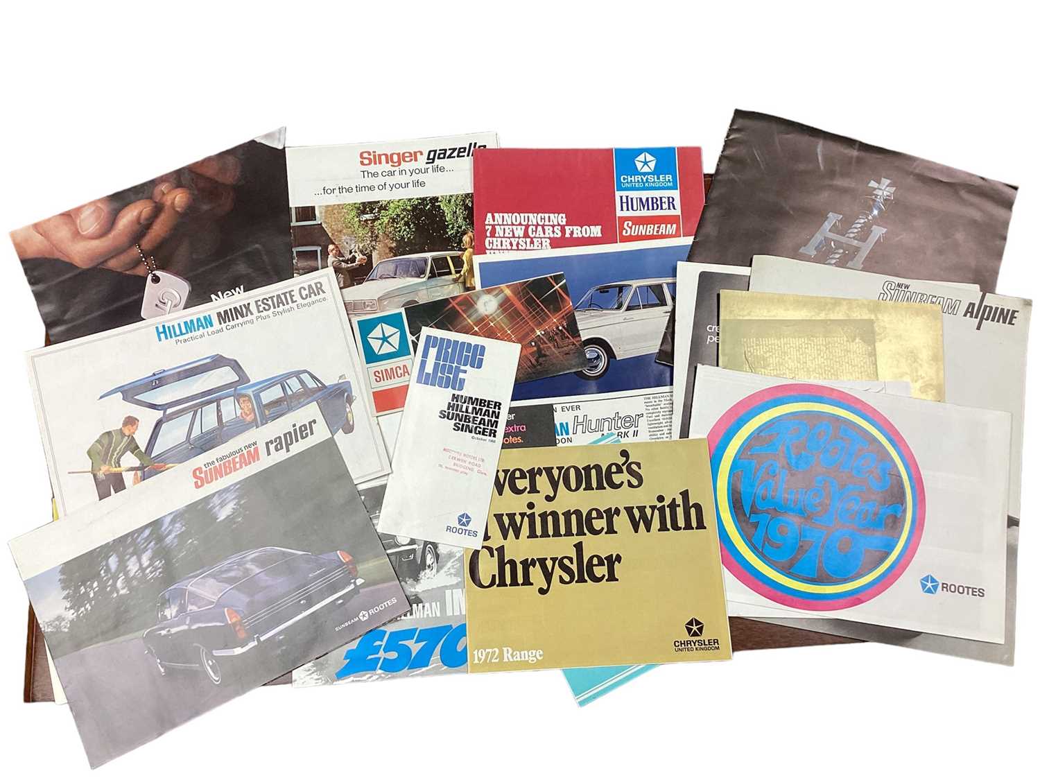 Lot 2190 - Collection of 1960s and 70s Rootes Group