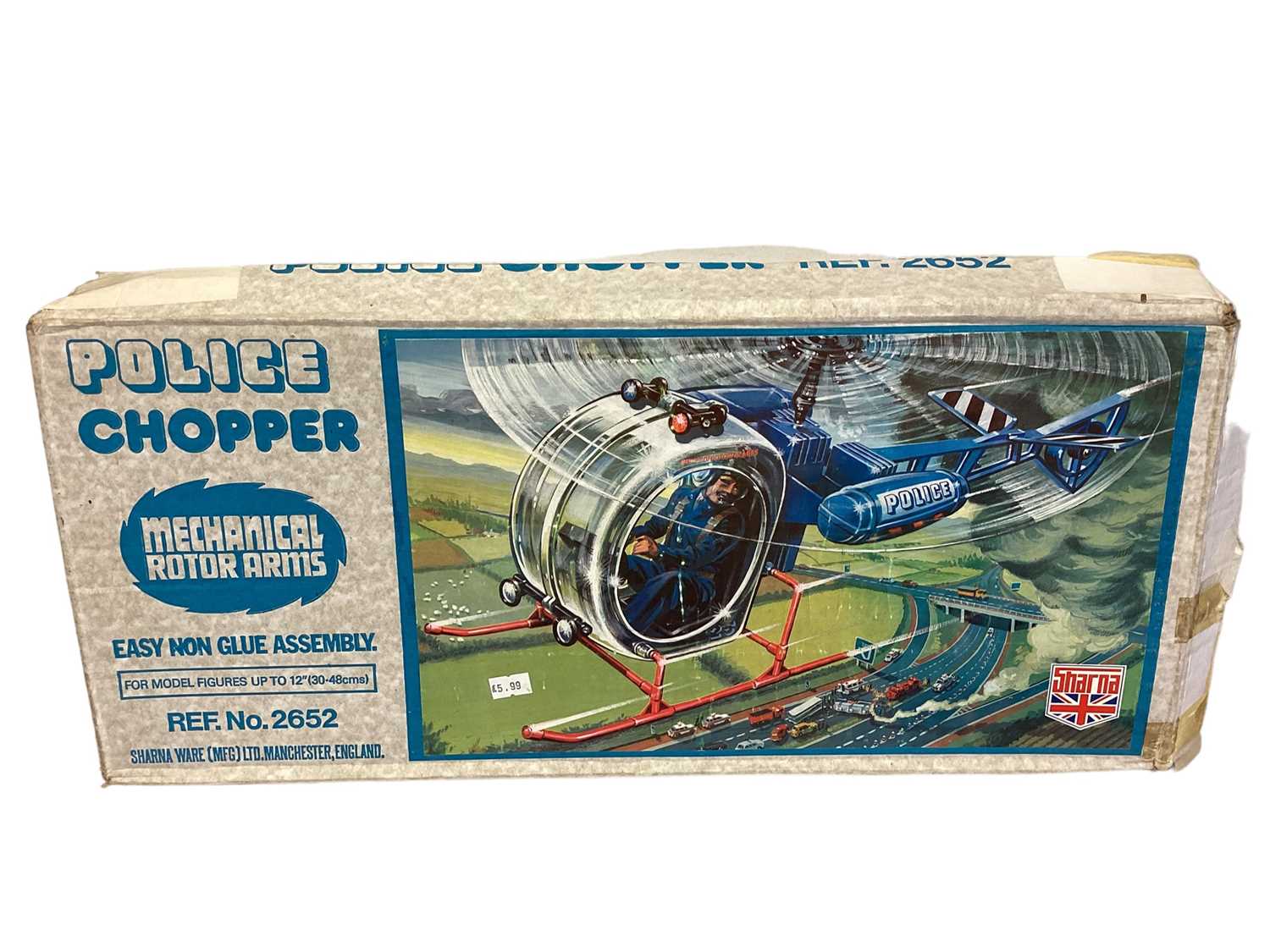 Lot 316 - Sharna Police Chopper kit for 12" action