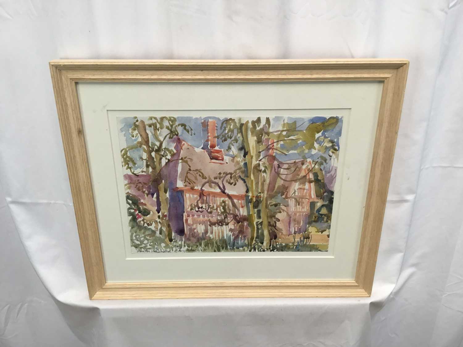 Lot 27 - Mary Millar Watt (1924-2023) watercolour