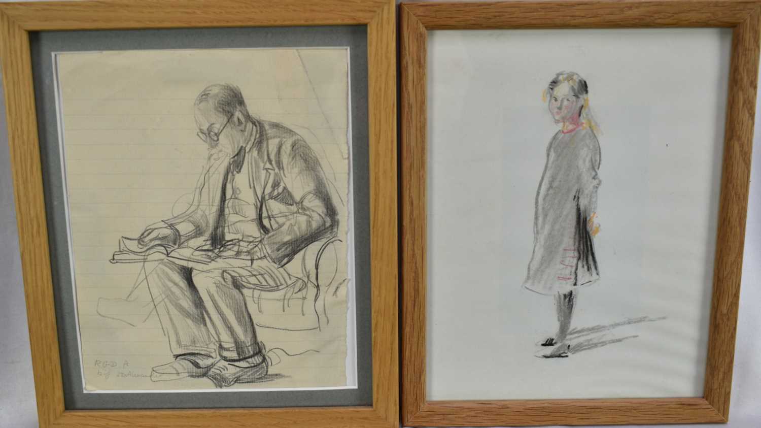 Lot 1278 - Robert G. D. Alexander (1875-1945) portrait