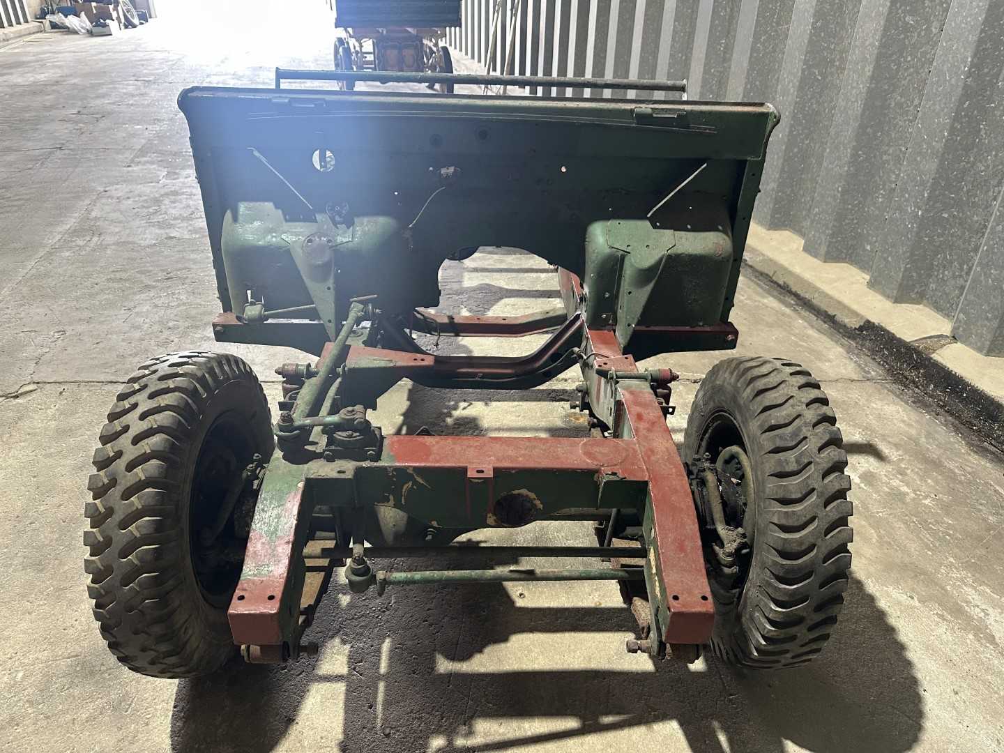 Lot 14 - Land Rover rolling chassis, this chassis