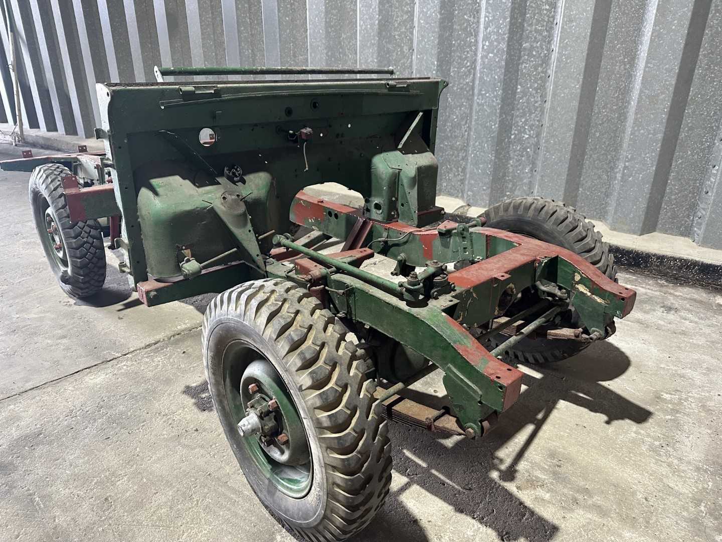 Lot 14 - Land Rover rolling chassis, this chassis