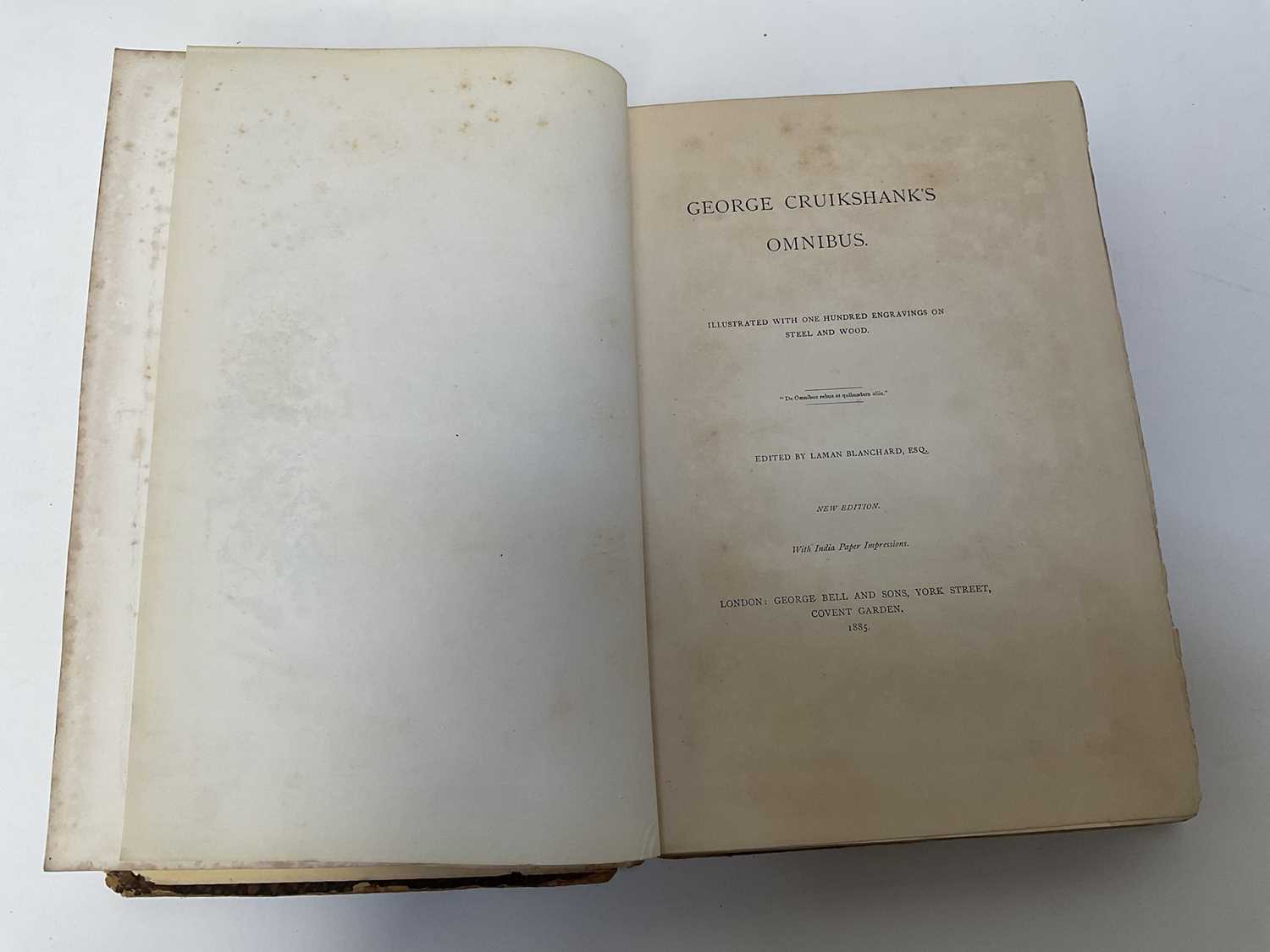 Lot 1713 - George Cruikshank's Omnibus, illustrated