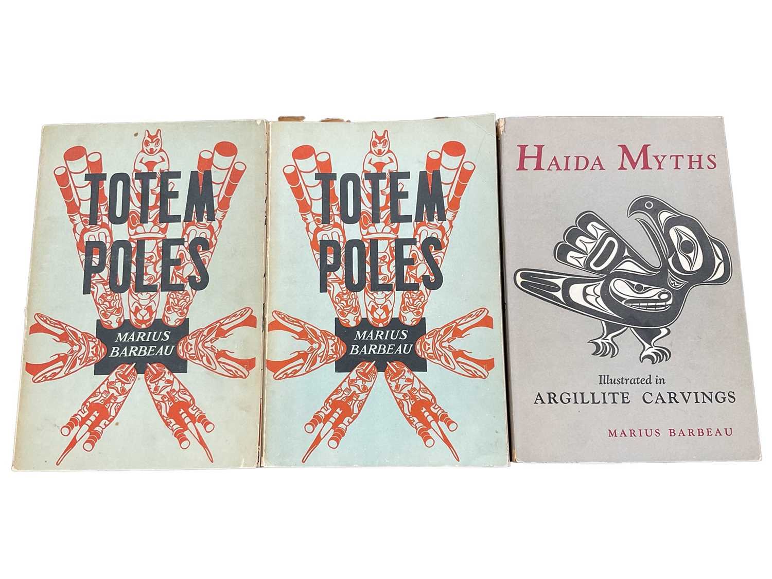 Lot 1738 - Marius Barbeau - Totem Poles, 2 vol, also