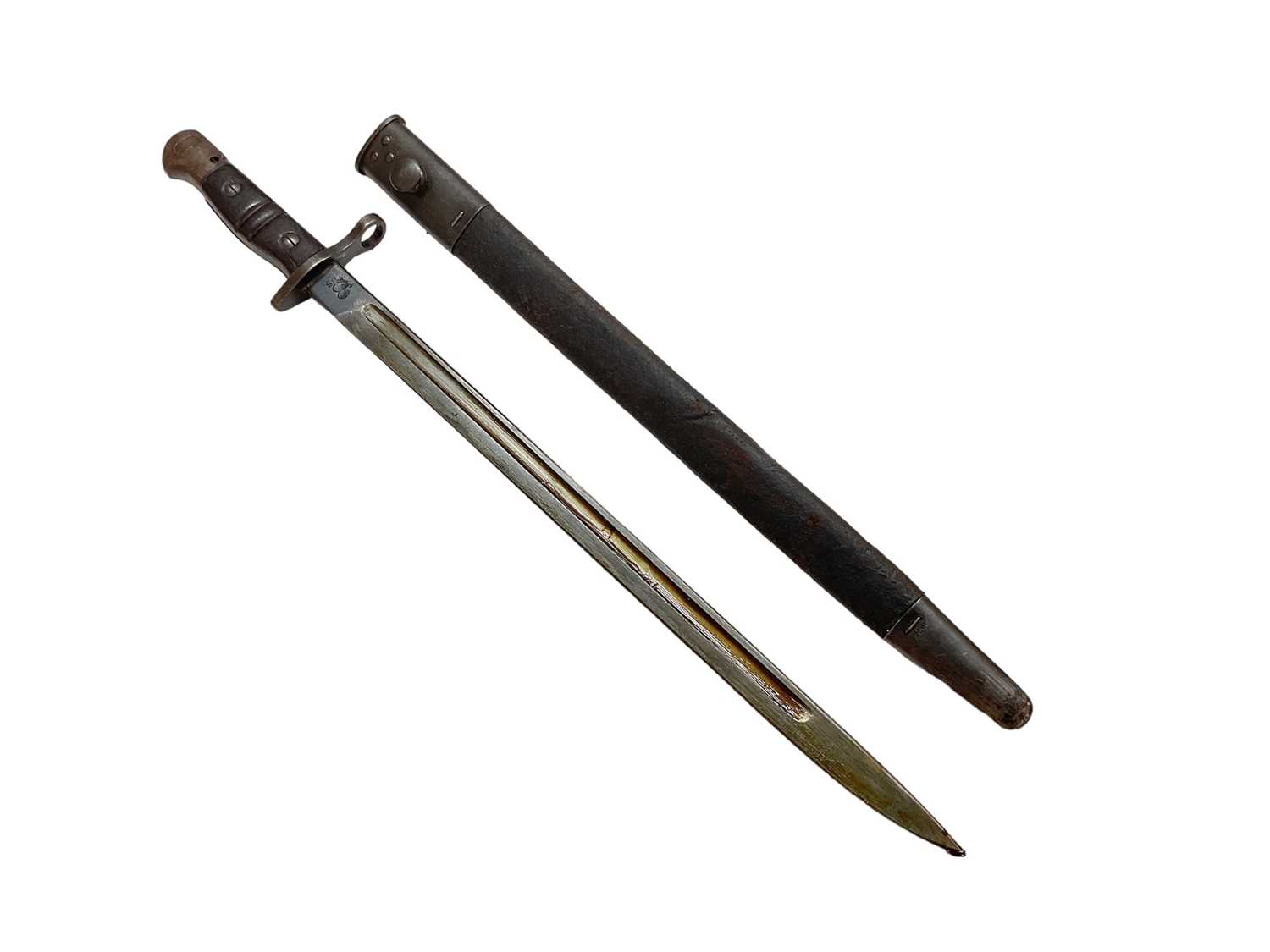 Lot 977 - American 1917 Pattern Remington bayonet with