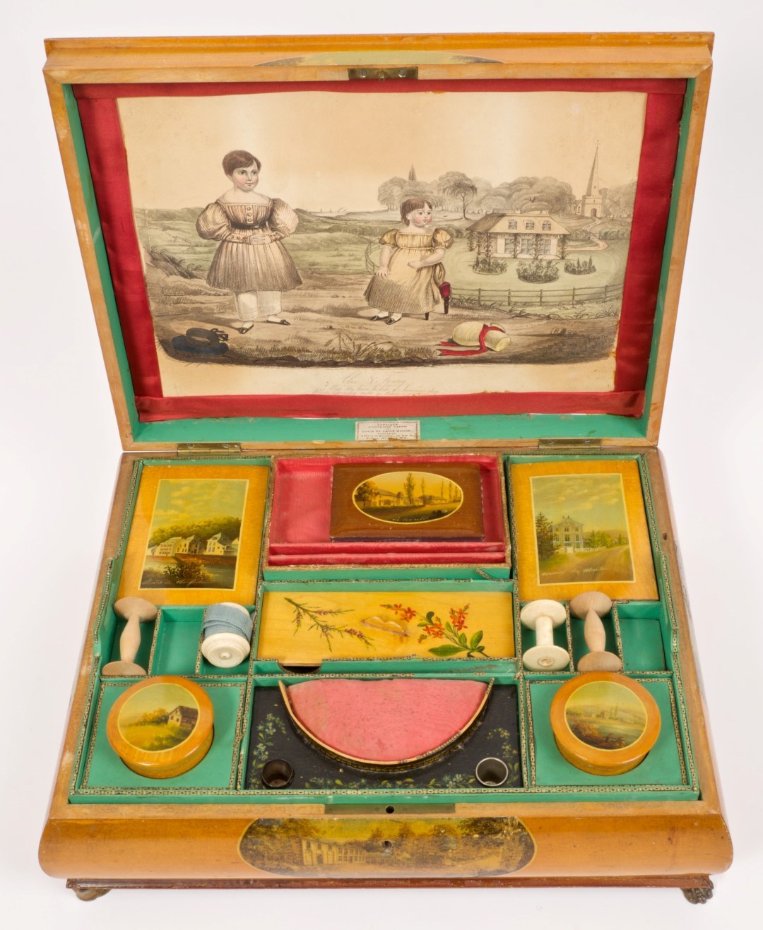 Lot 649 - Early 19th century French sycamore and