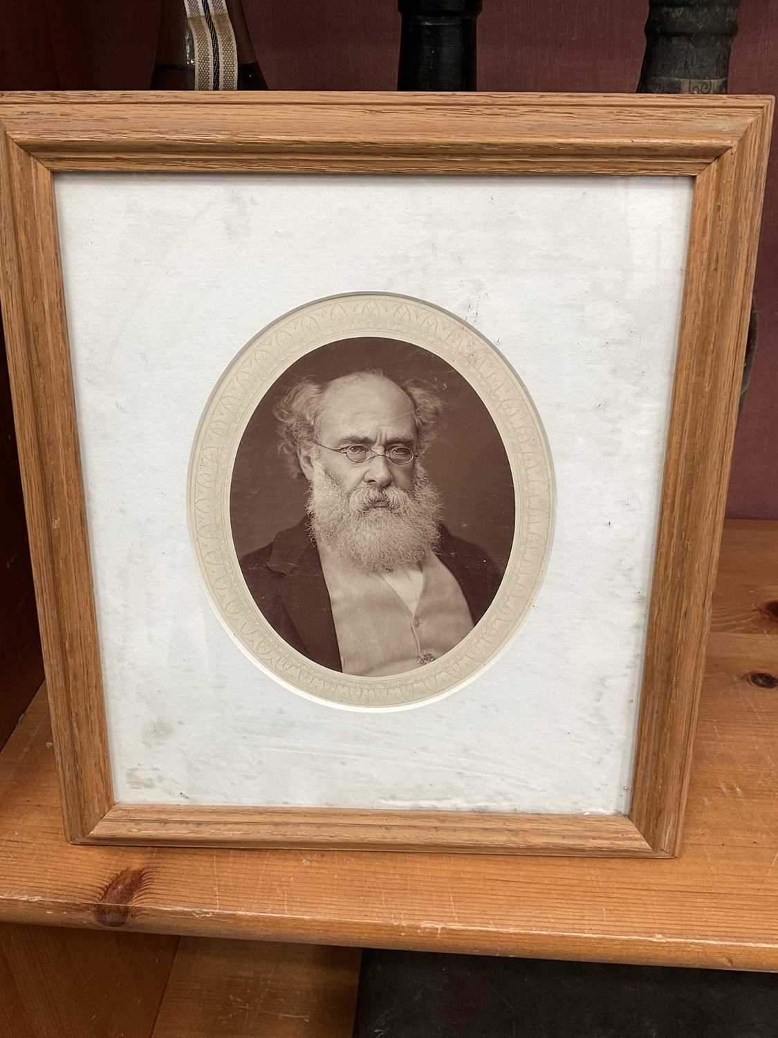 Lot 227 - Victorian photograph of Anthony Trollope