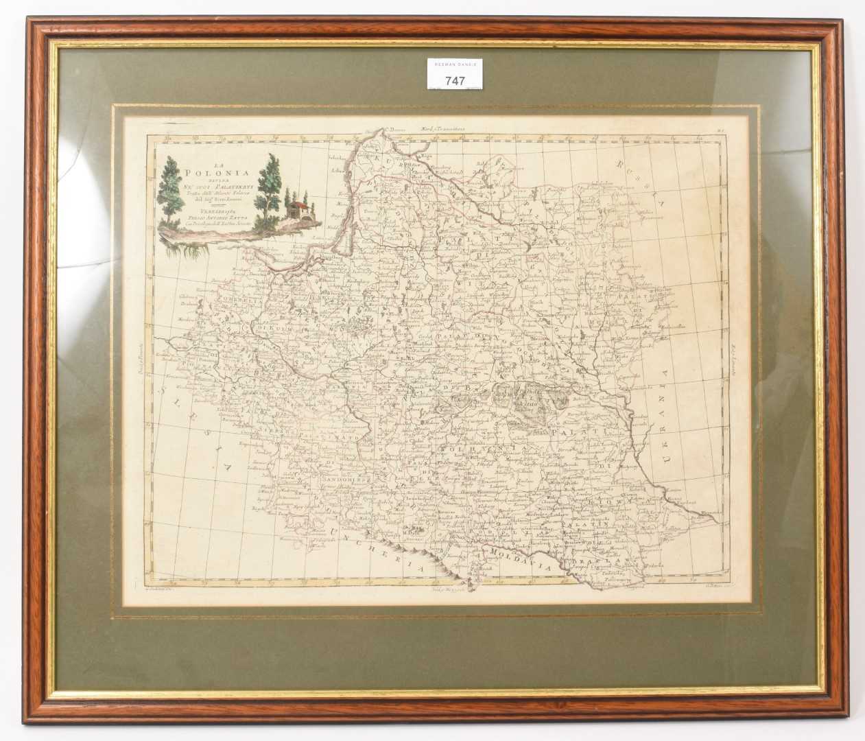 Lot 747 - European maps including Blaeu hand coloured